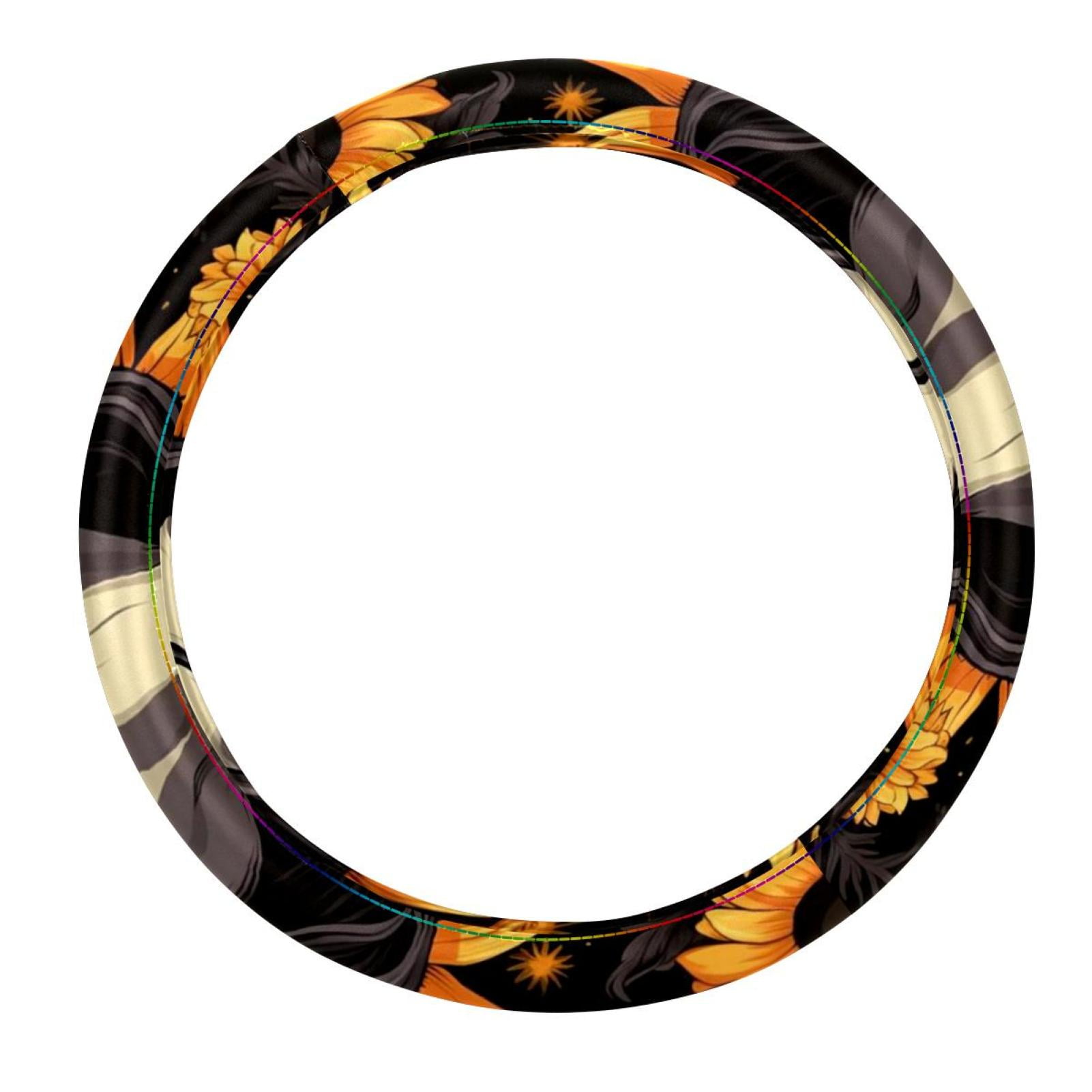 Unicorn Sunflower 14.5 Inch Car Wheel Cover, Printing Design, PVC ...