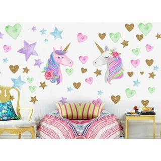 Wall Decor Stickers Walmart Magical Unicorn AR Wall Decal – HoloToyz