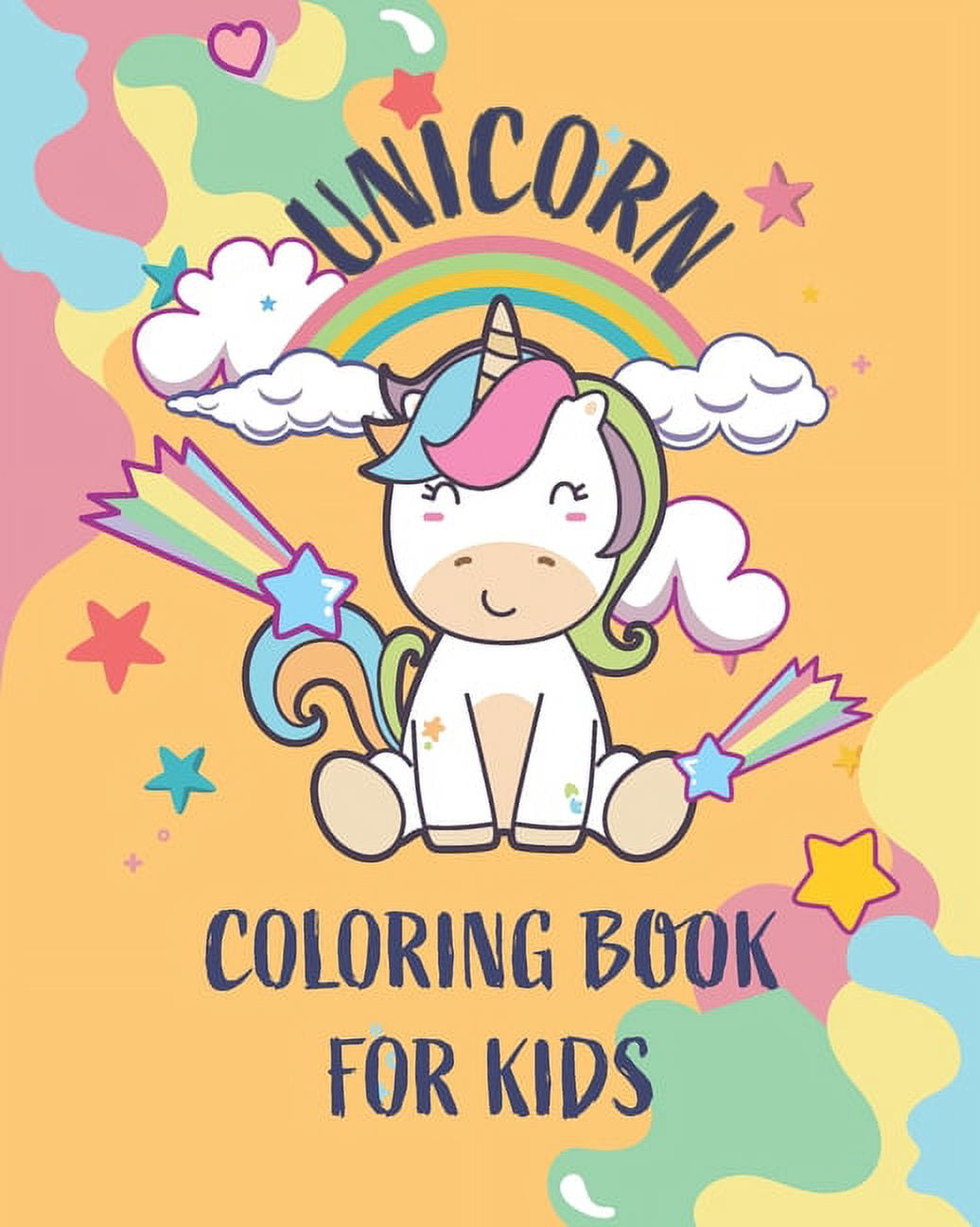 Funny Unicorn Coloring Pages