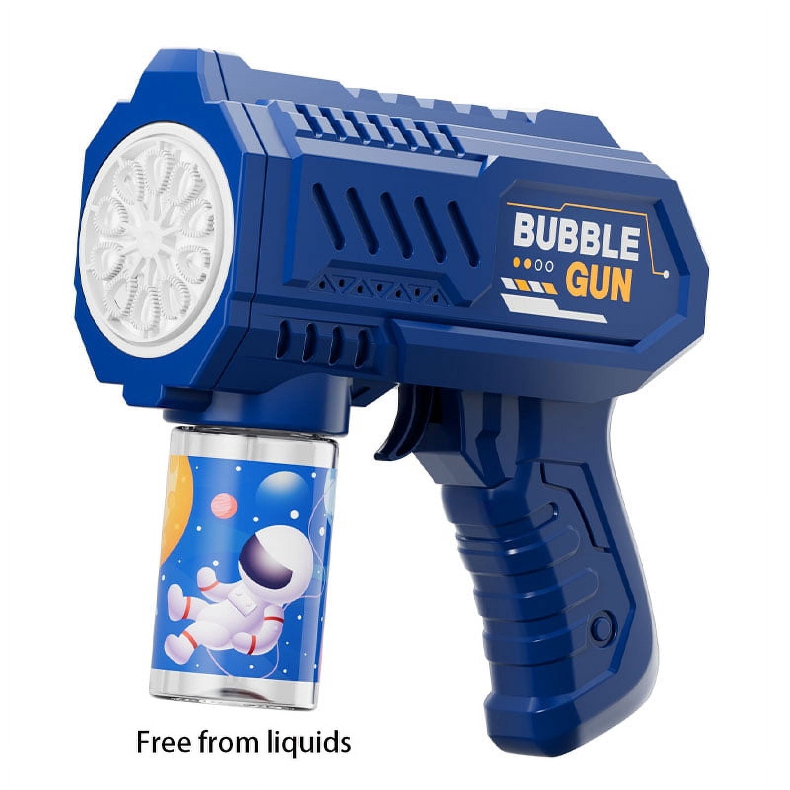 New Porous Astronaut Electric Bubble Gun Kid Toy Bubbles Machine ...