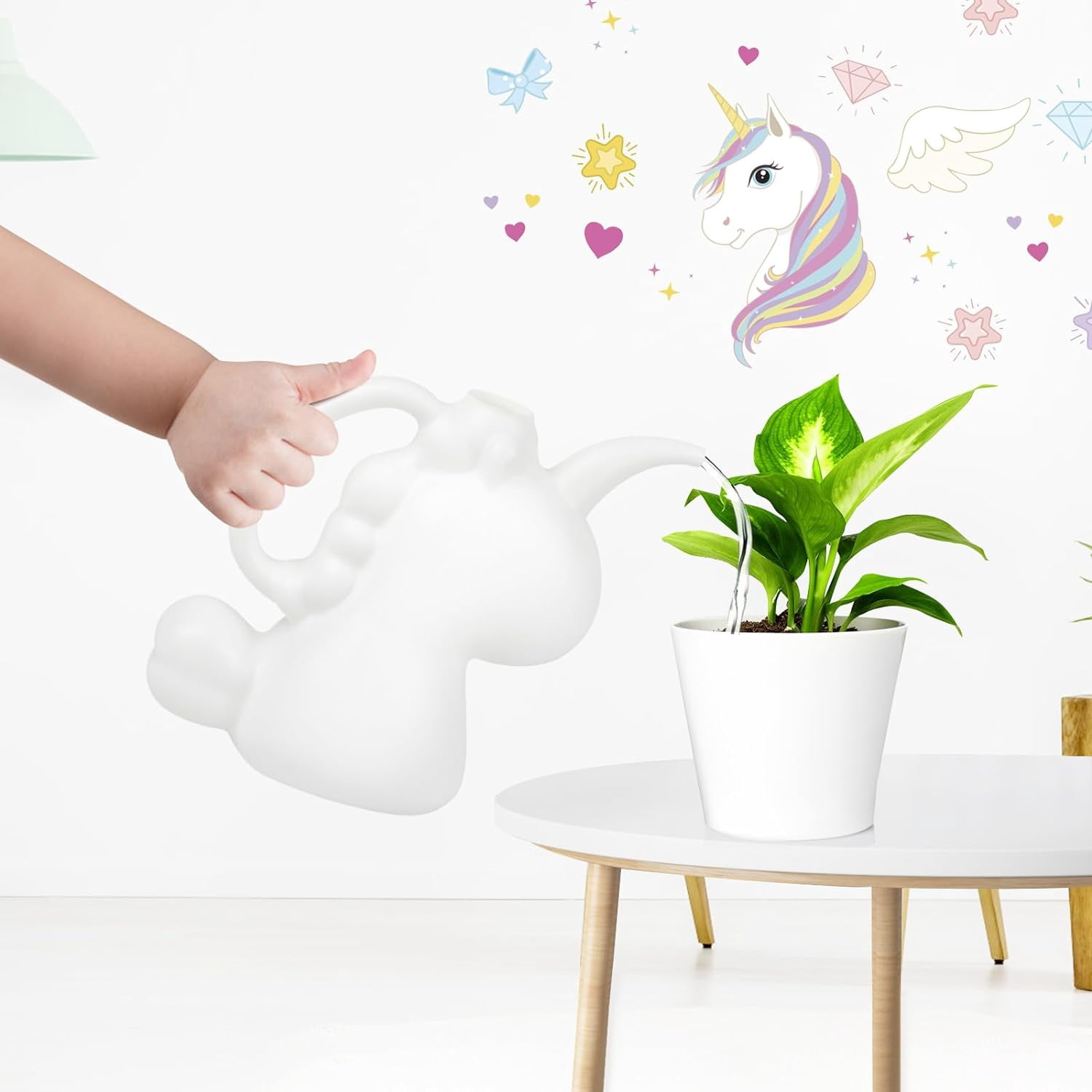 Unicorns Indoor Watering Can, 1 L Cute Animal Water Cans, Novelty ...