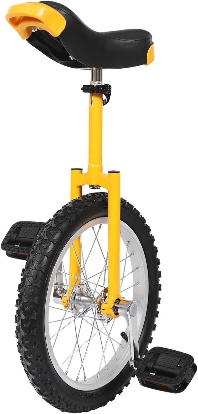 Unicycle 16''/24'' Wheel Outdoor Unicycle, 28''-32''/36''-40 ...