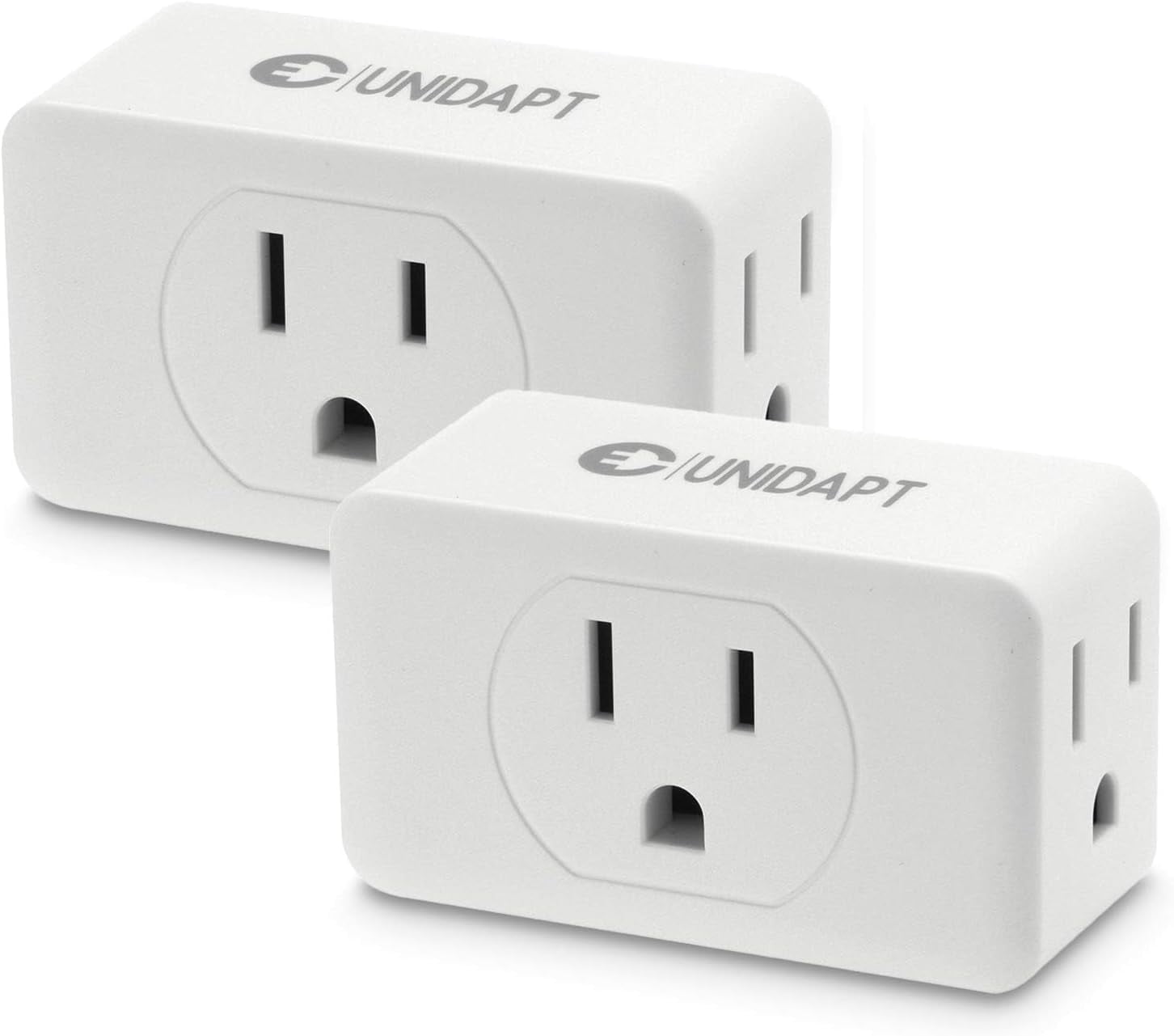 Unidapt 3 Outlet Multi Plug Wall Adapter, Multiple Outlet Splitter ...