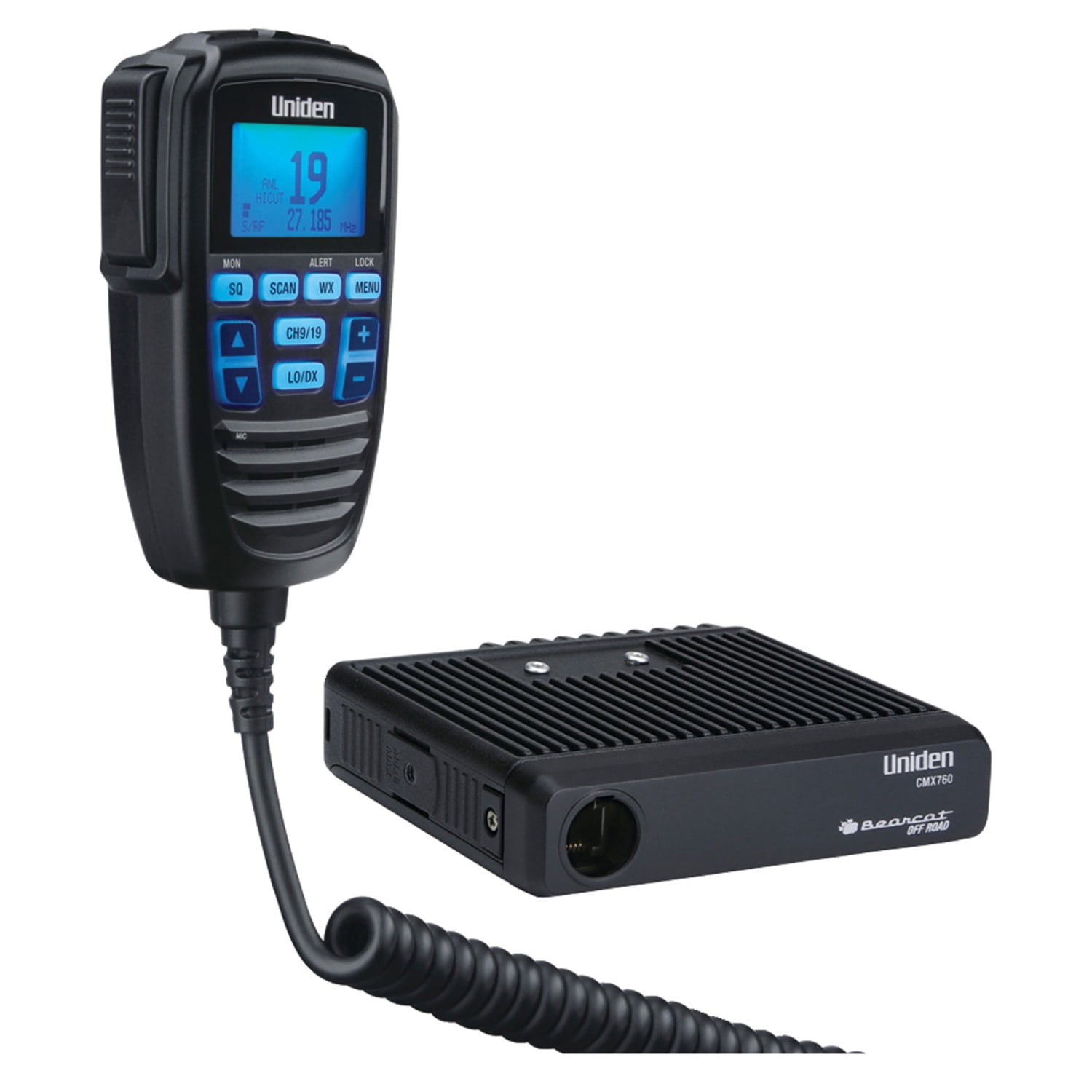 Uniden Bearcat Off-Road 40-Channel Ultra-Compact CB Radio, CMX760PT ...