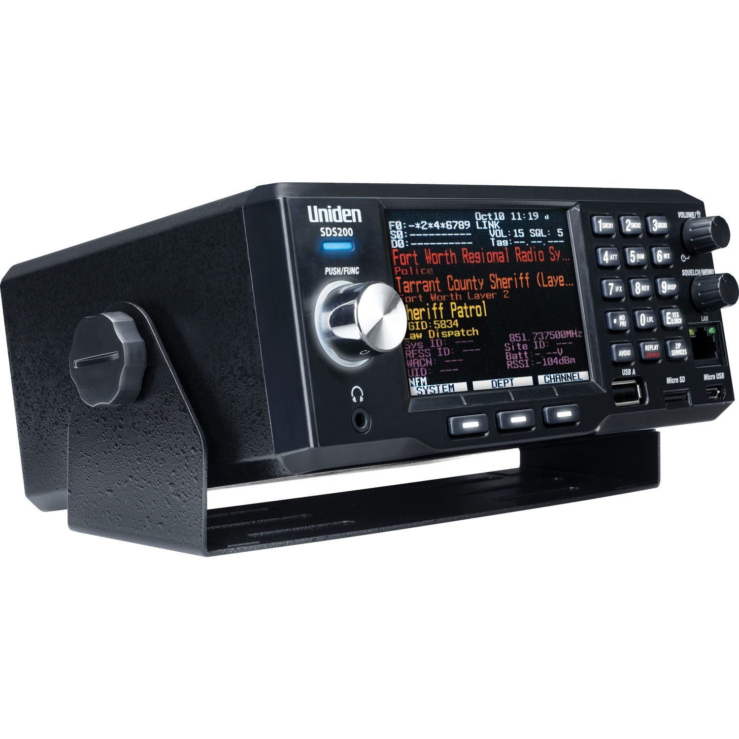 Uniden Bearcat True I/Q and Trunk Tracker X Base/Mobile Digital Scanner ...
