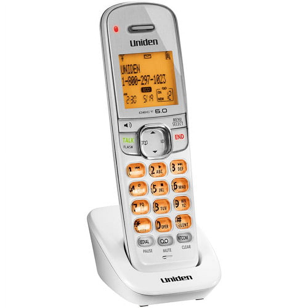 Uniden DCX170W DECT 6.0 Cordless Handset with Caller ID - Walmart.com