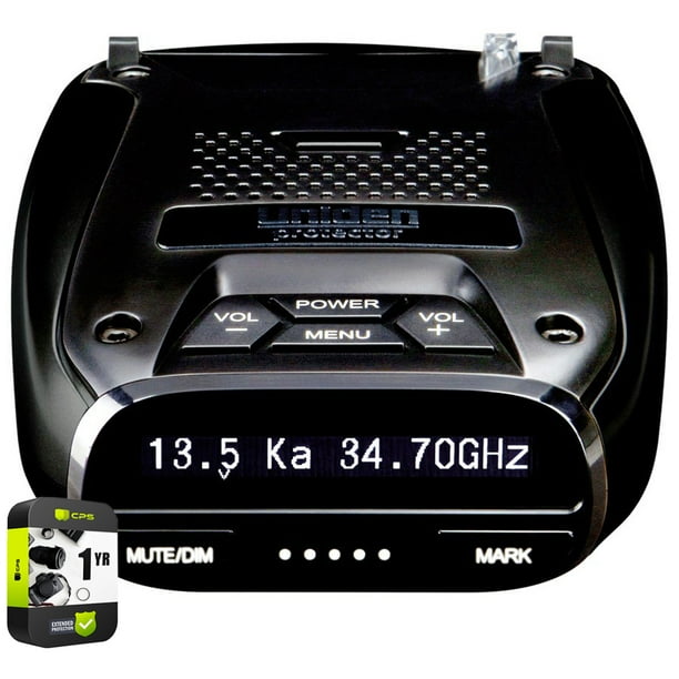 Uniden DFR7 Super Long Range Radar Detector with GPS Bundle with 1 YR ...