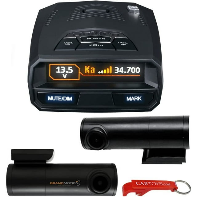 Uniden R4 Extreme Long-Range Laser/Radar Detector & Brandmotion 2K ...
