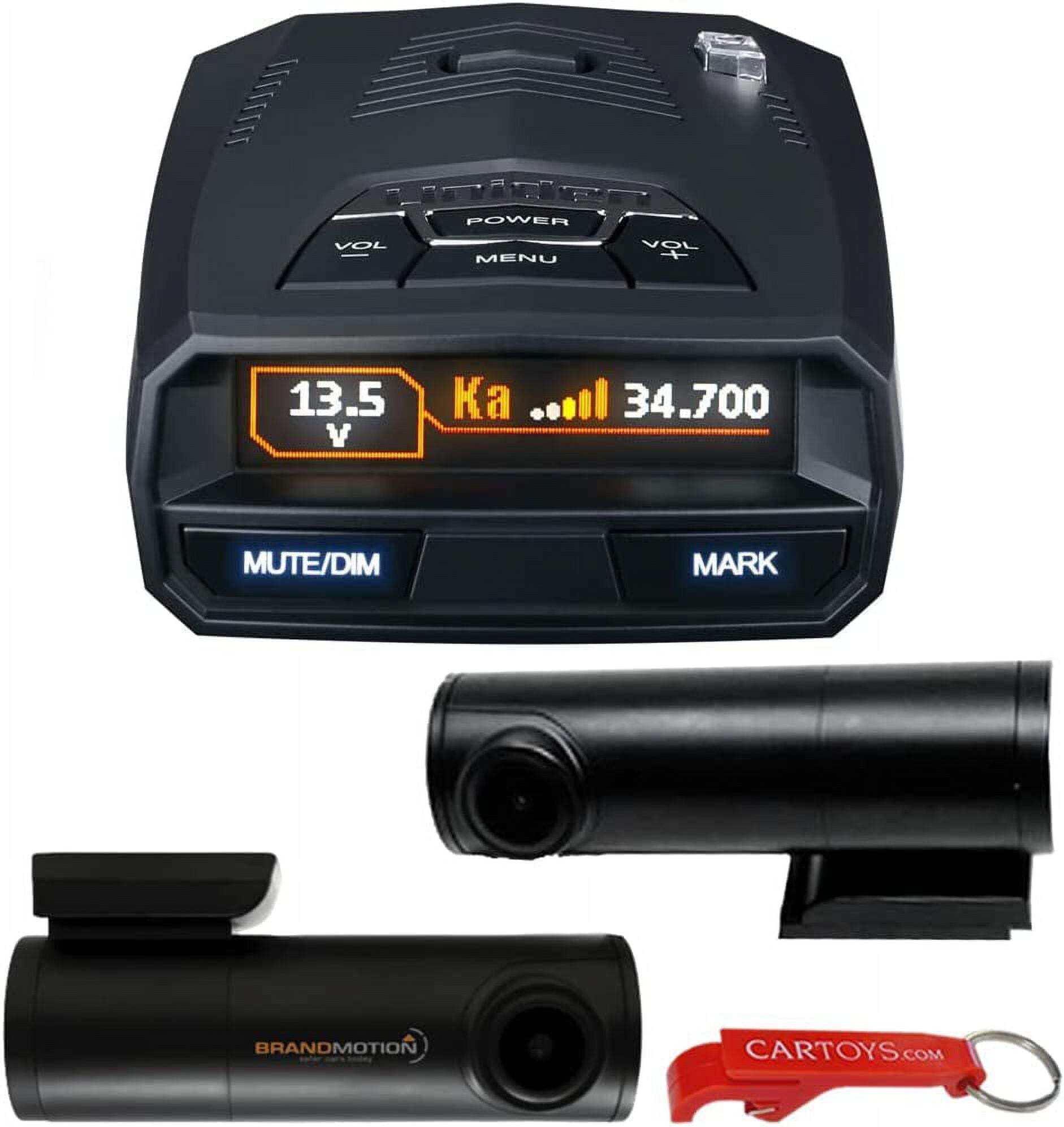 Uniden R4 Extreme Long-Range Laser/Radar Detector & Brandmotion 2K ...