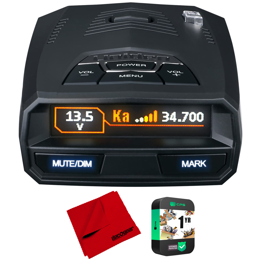 Uniden R4 Extreme Long Range Radar Laser Detector GPS, 360 Degree, DSP ...