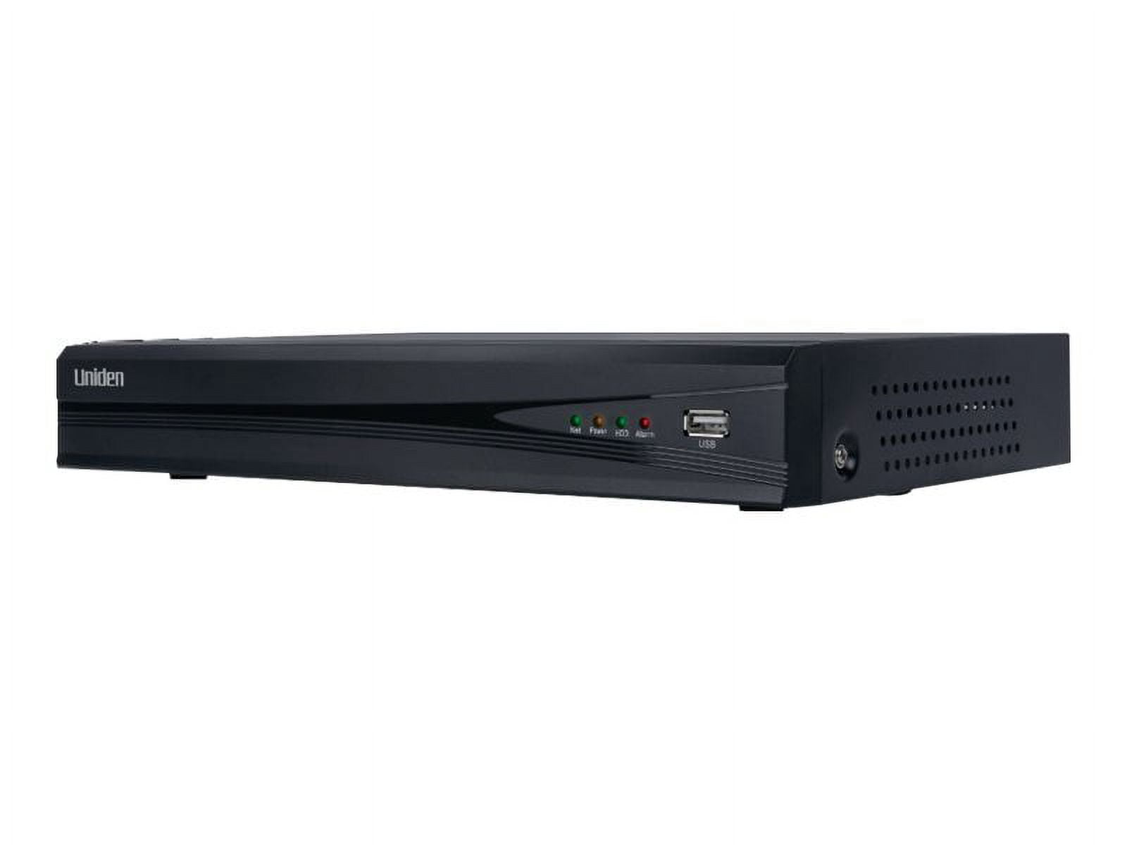 Uniden UNVR85X8 - DVR + camera(s) - wired (LAN 10/100) - 8 channels - 1 ...