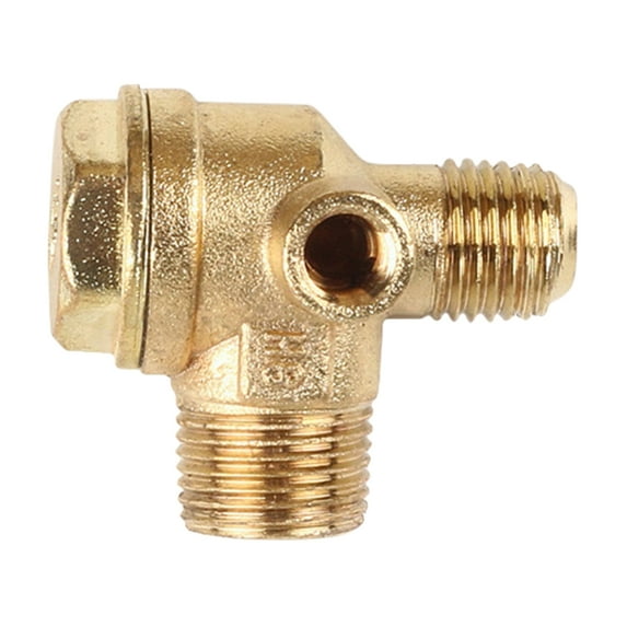Unidirectional 3-port Air Compressor Connect Pipe Fittings Check Valve ...