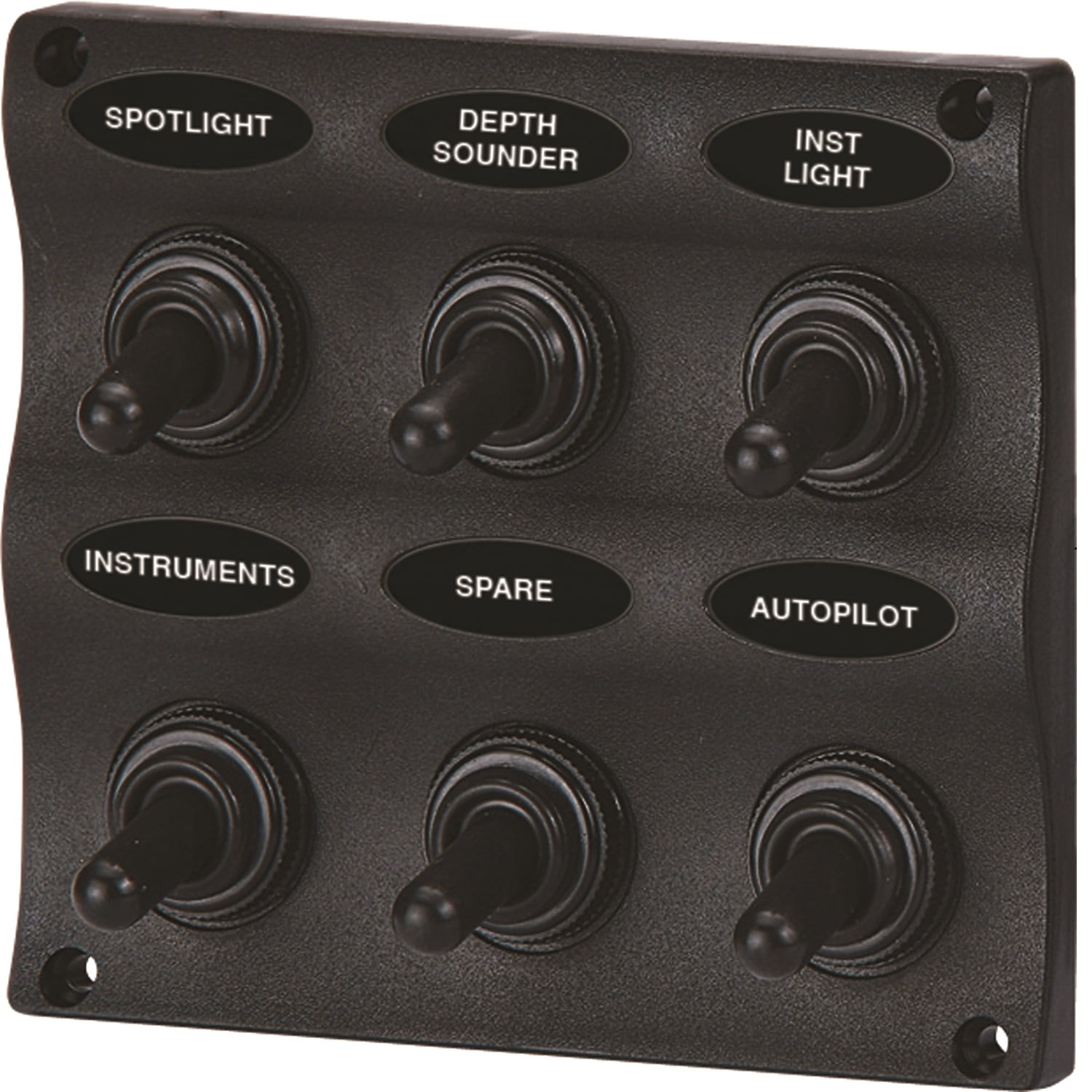 Unified Marine SeaSense WAVE Design 6 Gang Switch Panel - Walmart.com