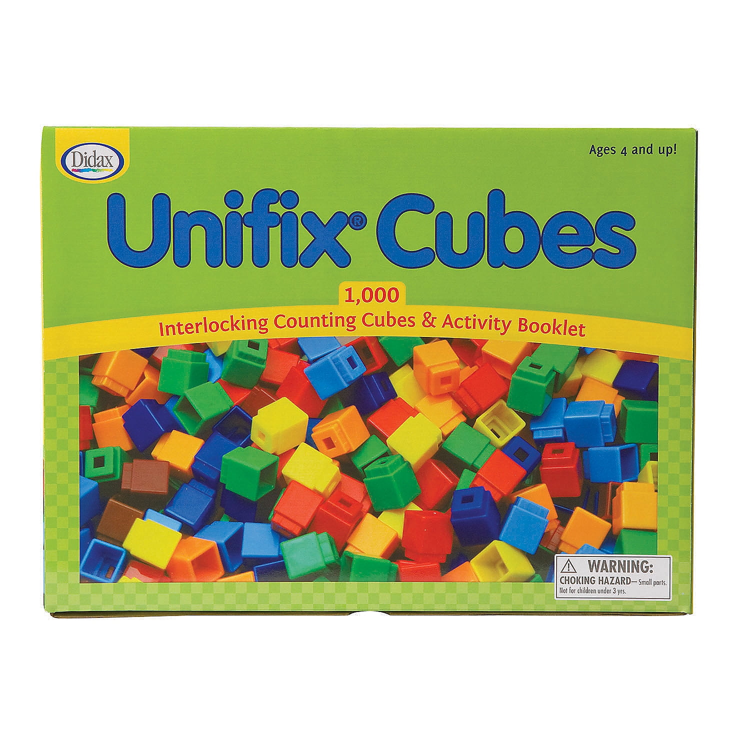 Unifix Cubes, 1000 Pieces, 10 Colors, Educational Math Manipulatives ...