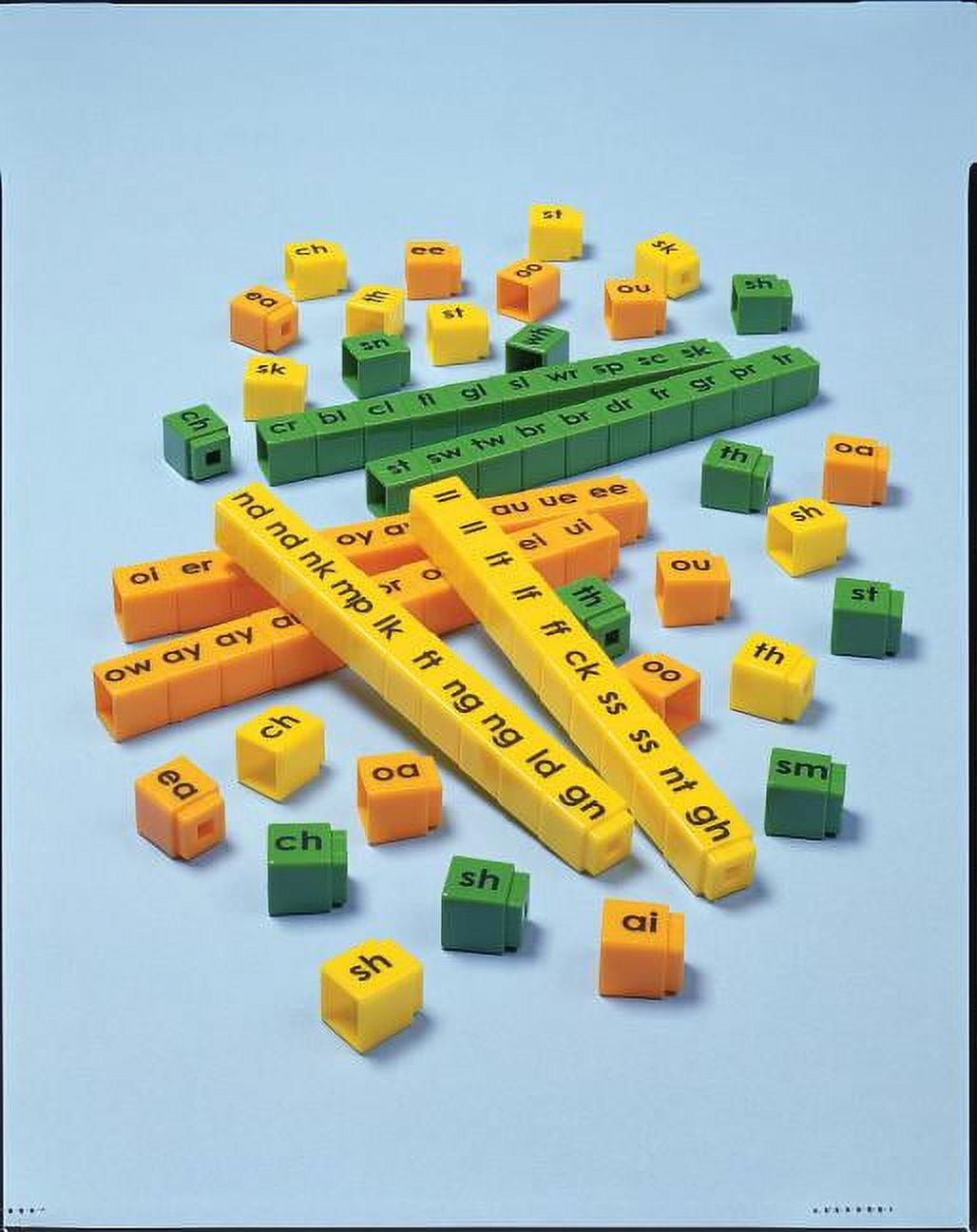 Unifix Letter Cubes: Blends Set (Other) - Walmart.com