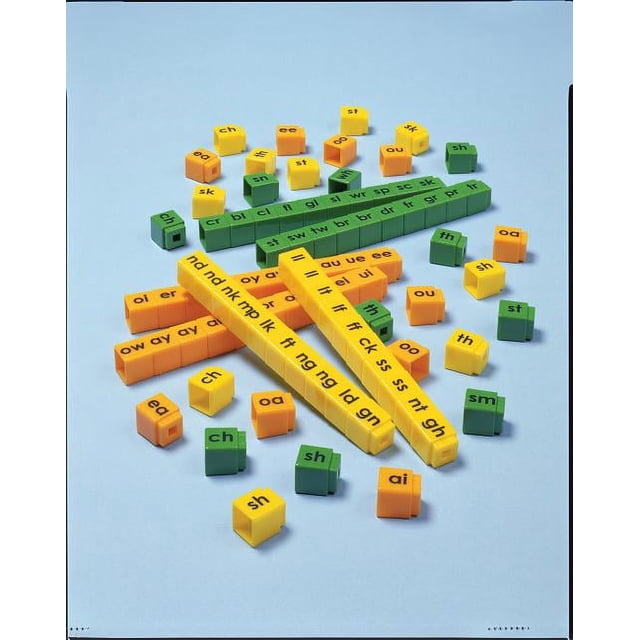 Unifix Letter Cubes: Blends Set (Other) - Walmart.com