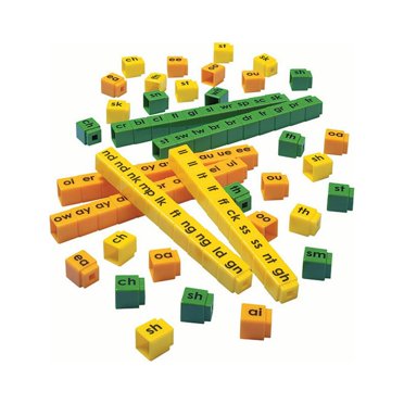 Unifix Letter Cubes: Blends Set (Other) - Walmart.com