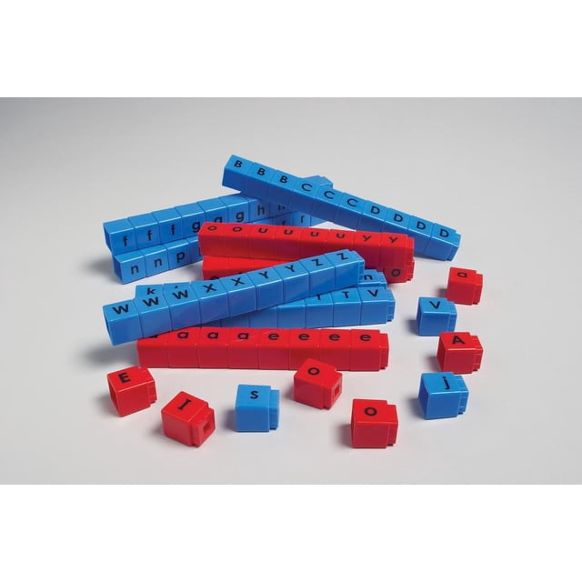Unifix Letter Cubes: Consonant-Vowel-Consonant Set (Other) - Walmart.com