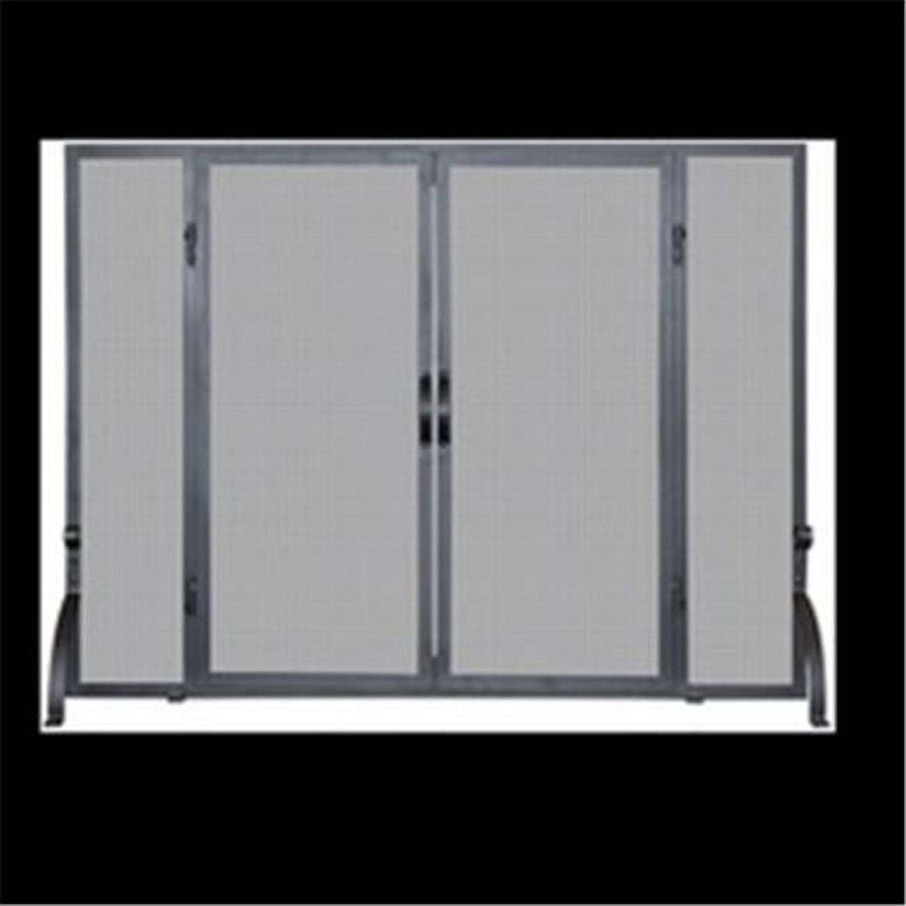 UniFlame Single Panel Screen With Doors S-1046 - Walmart.com