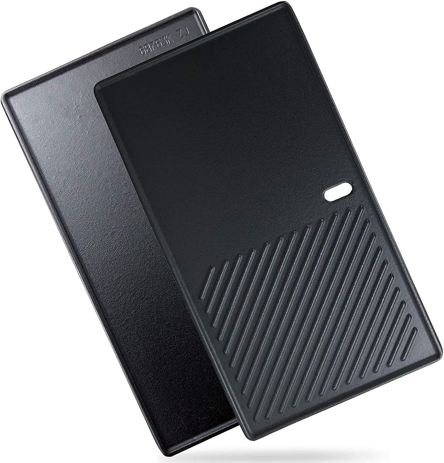 Uniflasy Cast Iron Reversible Grill Stove Top Griddle Pan 16 7/8 ...