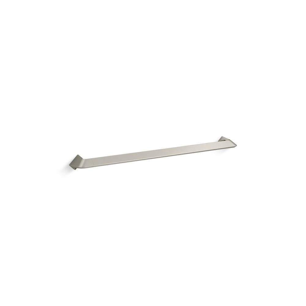 Uniform 24 In. Towel Bar In Vibrant Brushed Nickel - Walmart.com