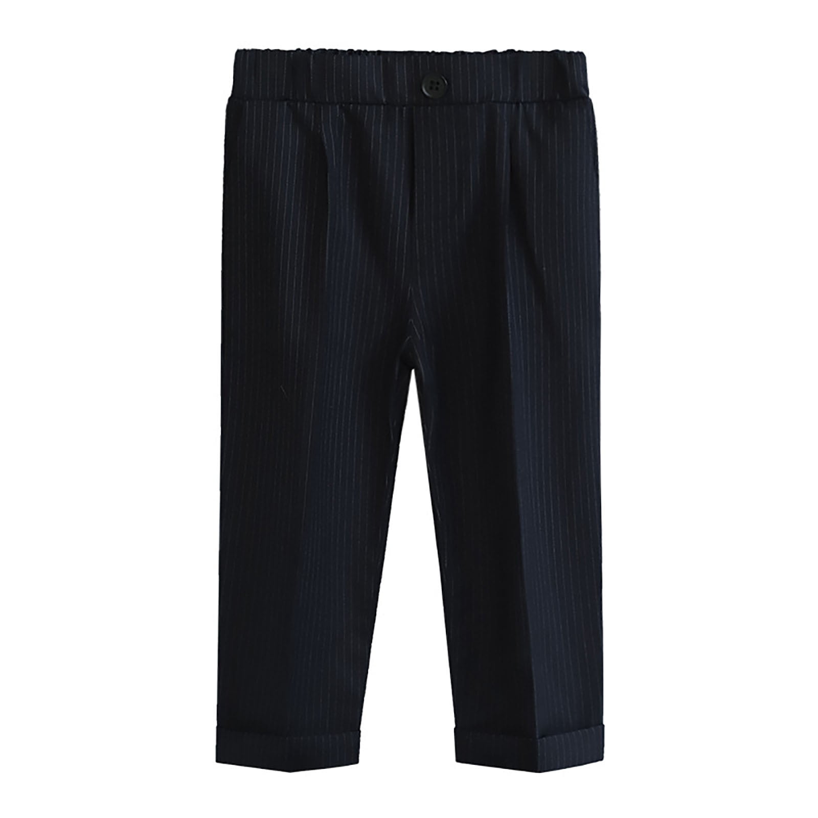 Uniform Pants Boys Kids Khaki School Pants Suit Pants Elementary School ...