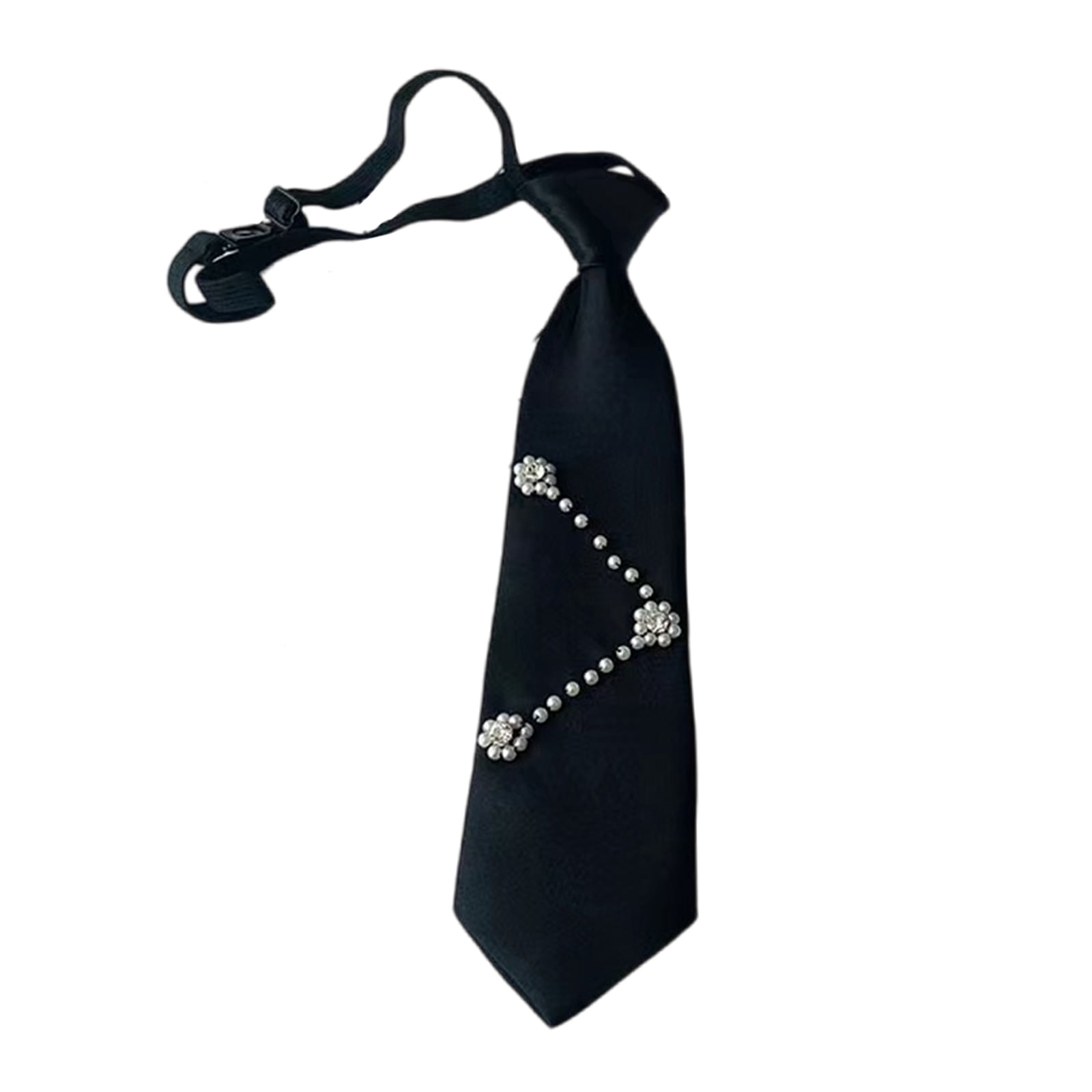 Uniform Pre Tied Tie for Girls Senior School Lady Uniform Pre-tied Tie ...