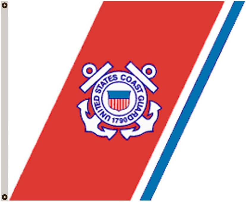 Uniformed services banner Guidon of the Coast Guard flag 3x5ft ...