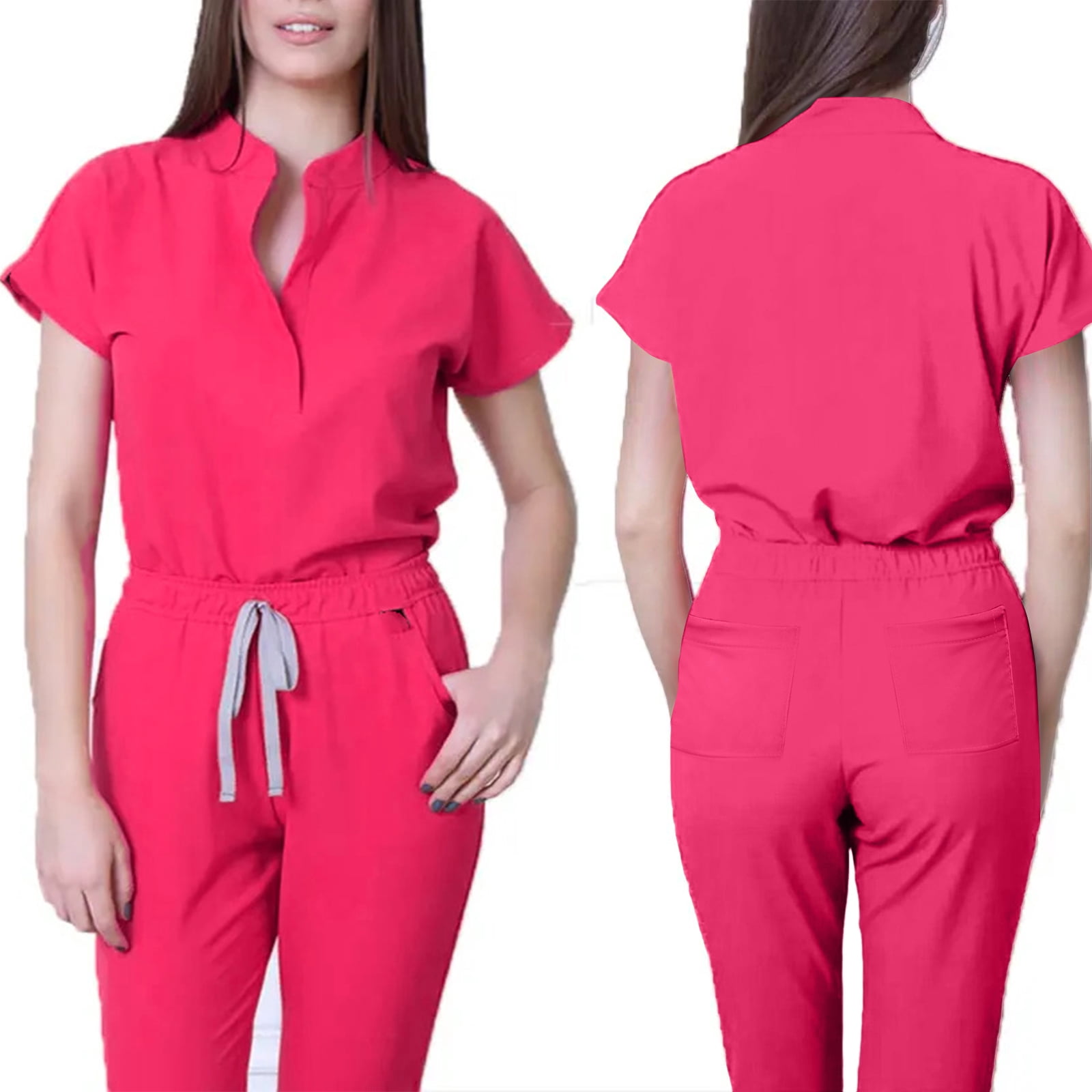 Uniformes Medicos Hombre,Scrubs Sets for Women 2 Pieces Plus Size Yoga ...