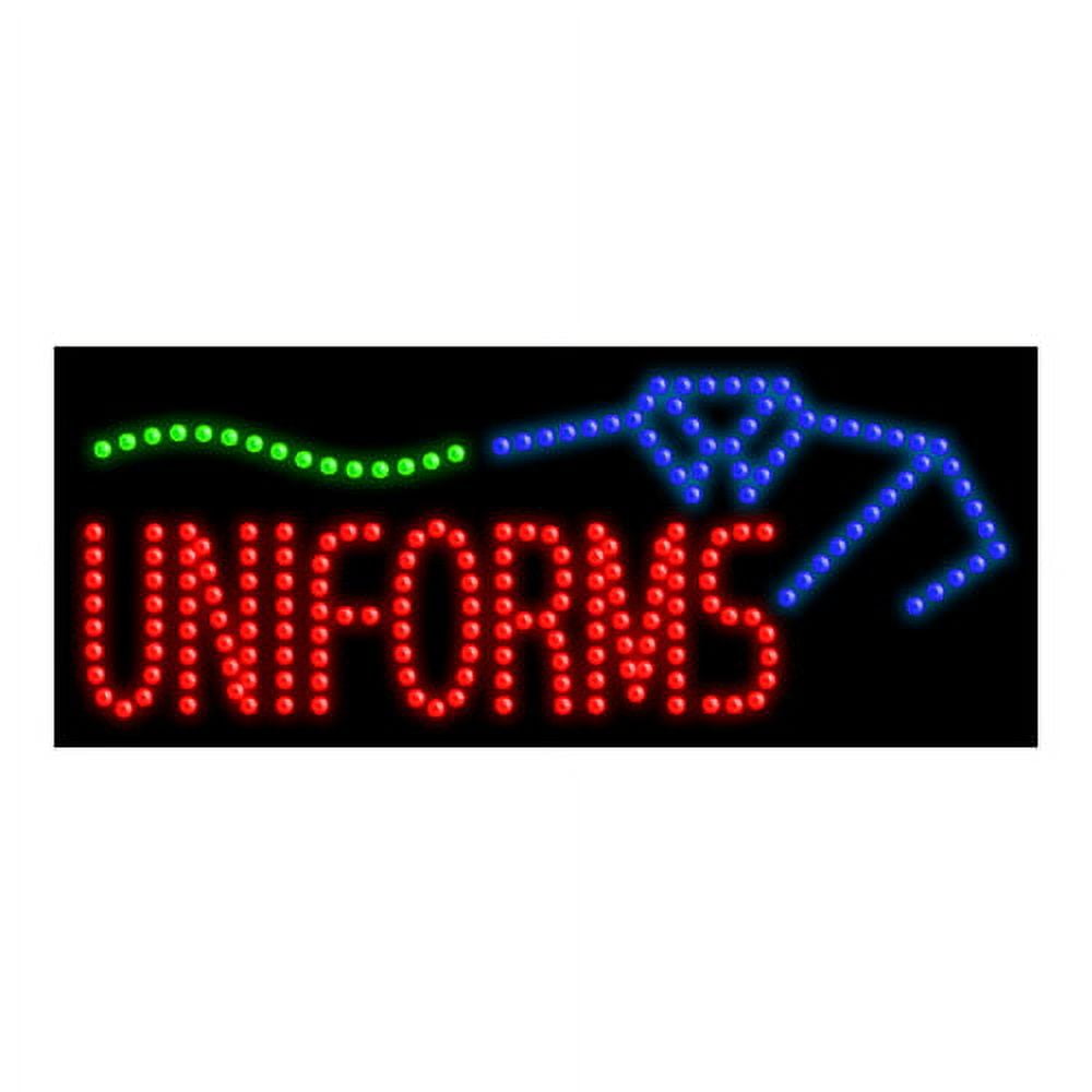Uniforms-LED Dots Sign Made in USA - Walmart.com