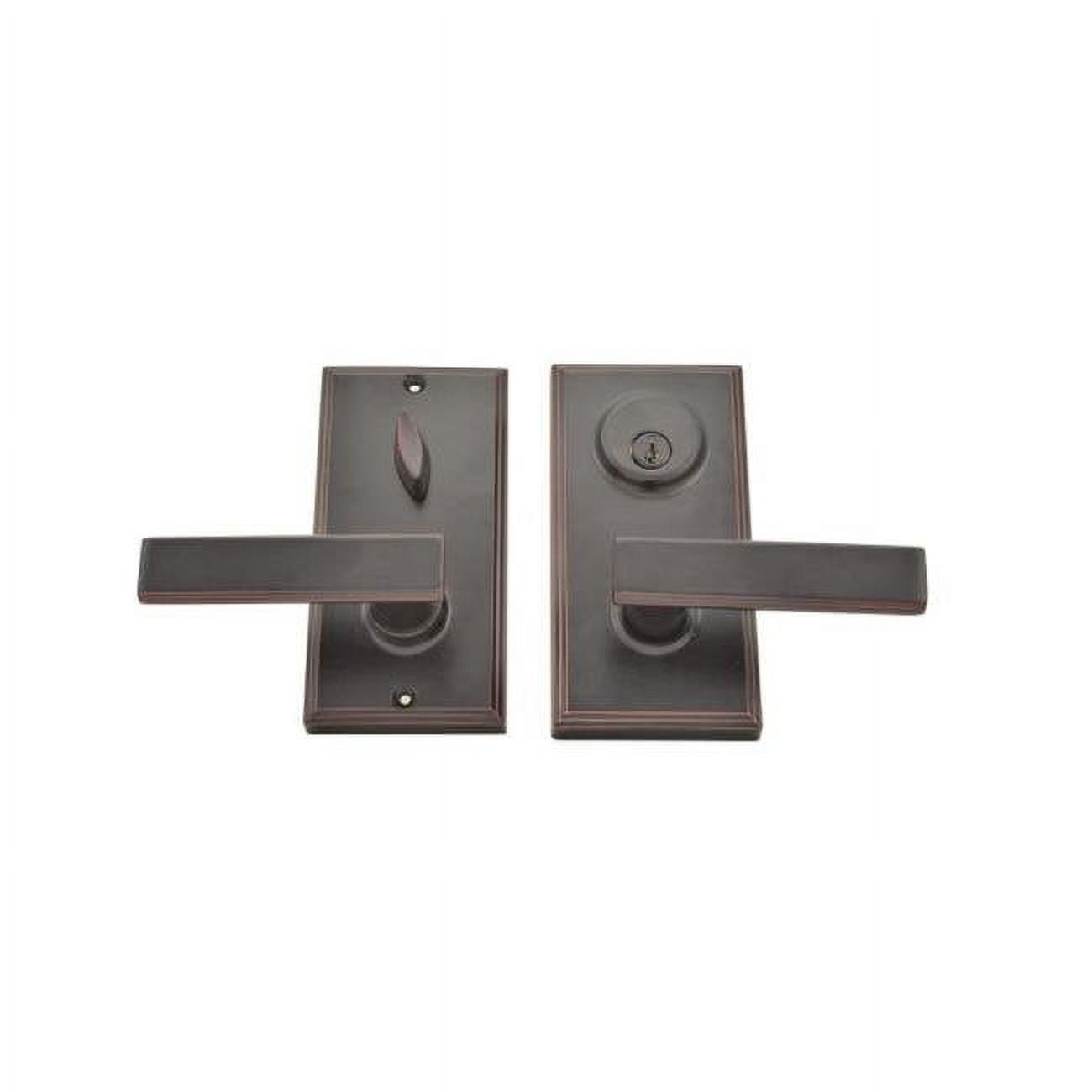 Unigard Woodward Interconnected Entry Lock with Utica Lever, 0.75in ...