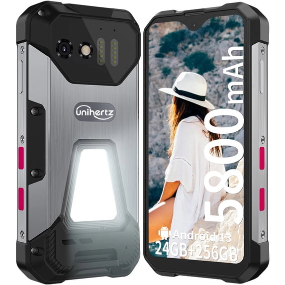 Unihertz 8849 Tank Mini Rugged Smartphone Android 13 4.3" 24GB 256GB ...