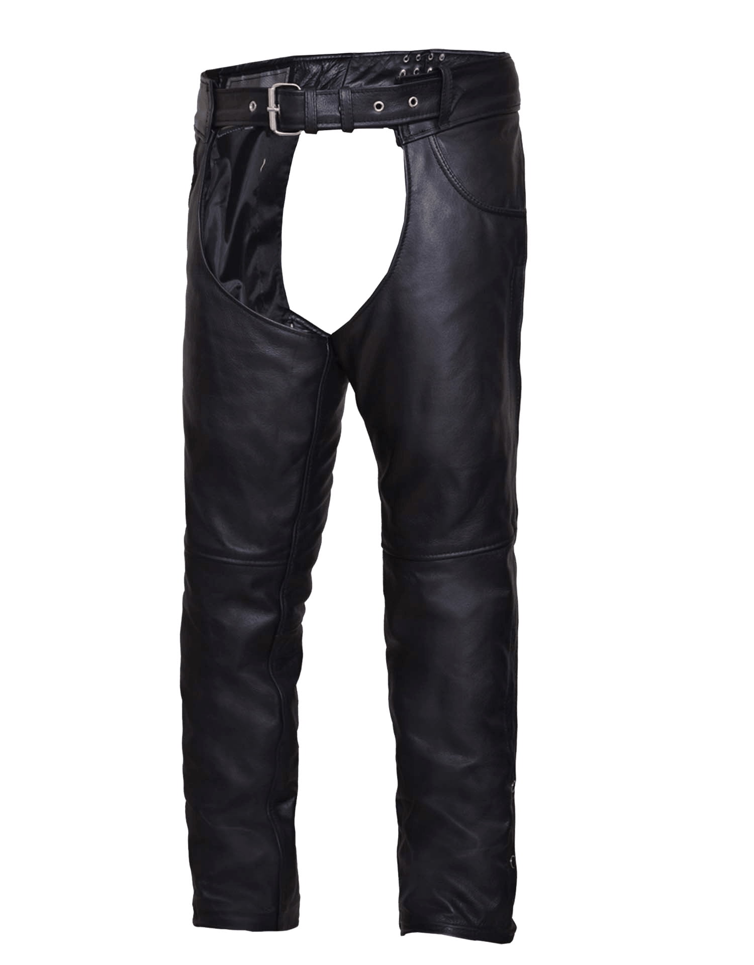 Unik International Mens Jean Pocket Leather Chaps - Walmart.com