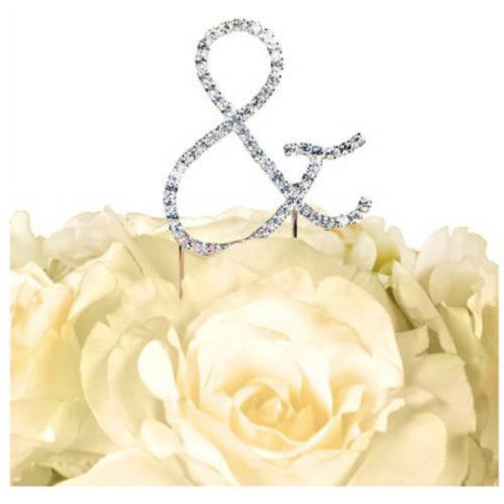Unik Occasions Simply Elegant Monogram Cake Topper - Walmart.com