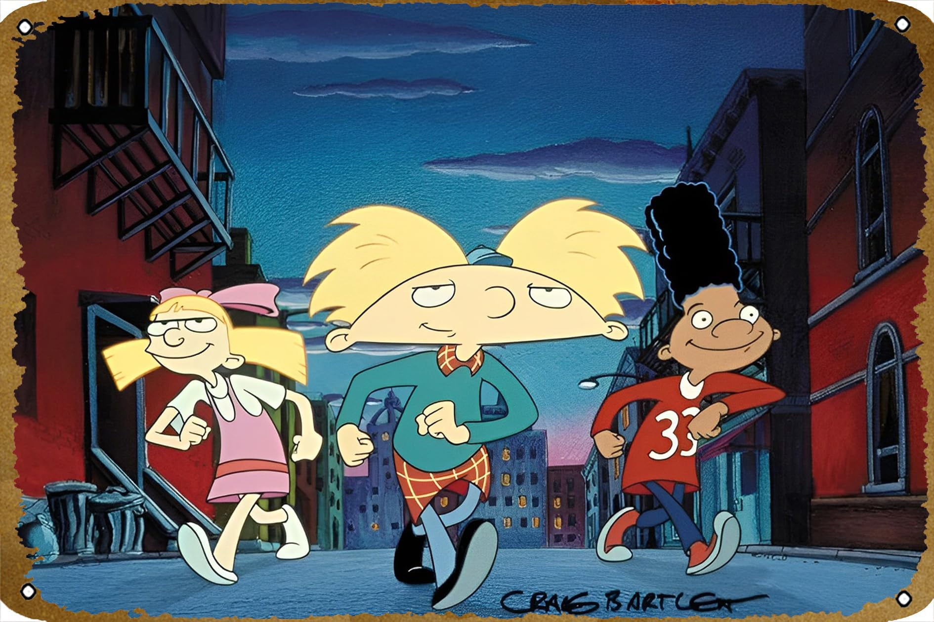 The Greasy Strangler Metal Tin Sign Vintage Wall Art Decoration Living ...