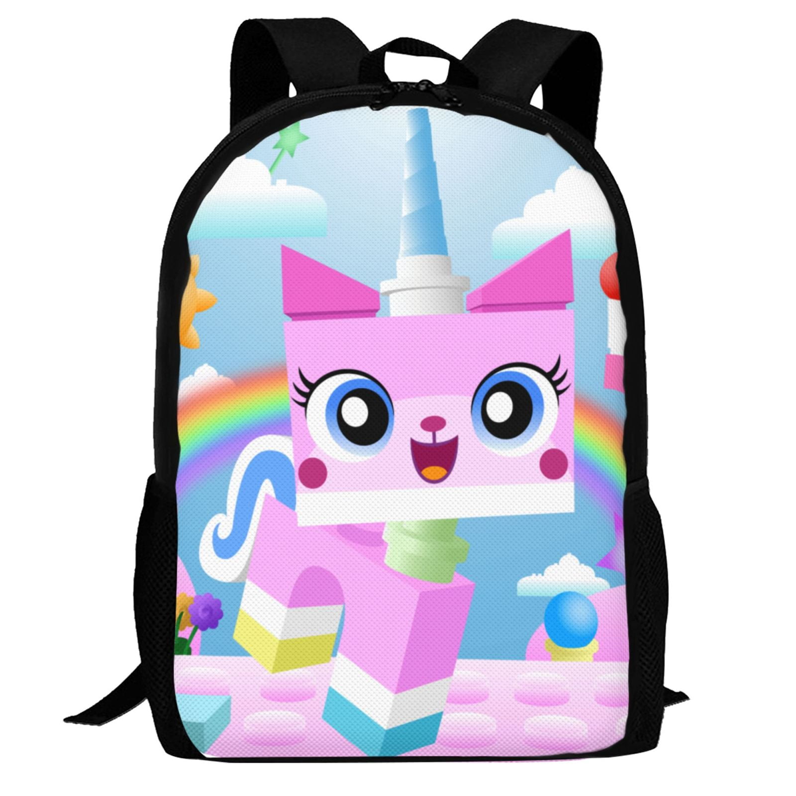 Unikitty! Backpack,3d Print Laptop Backpack Lightweight Casual Daypack ...