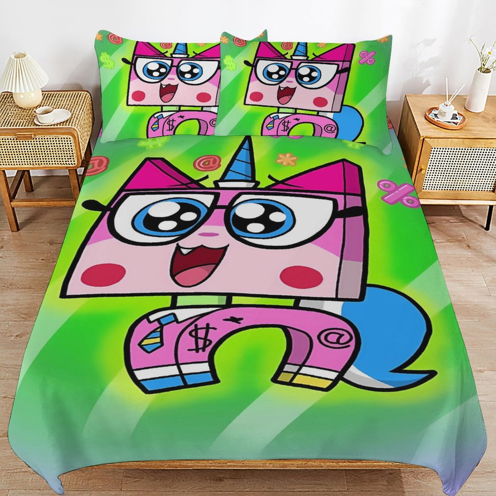 Unikitty! Bed Duvet Cover Microfiber Bedding Sets 3D Printed ...