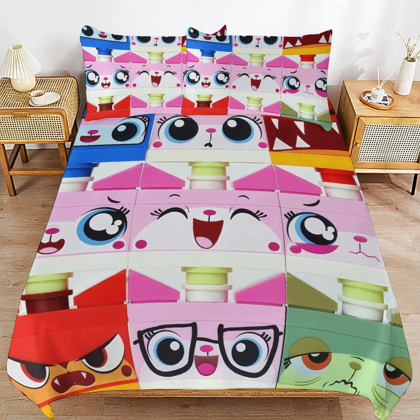 Unikitty! Bed Duvet Cover Microfiber Bedding Sets 3D Printed ...