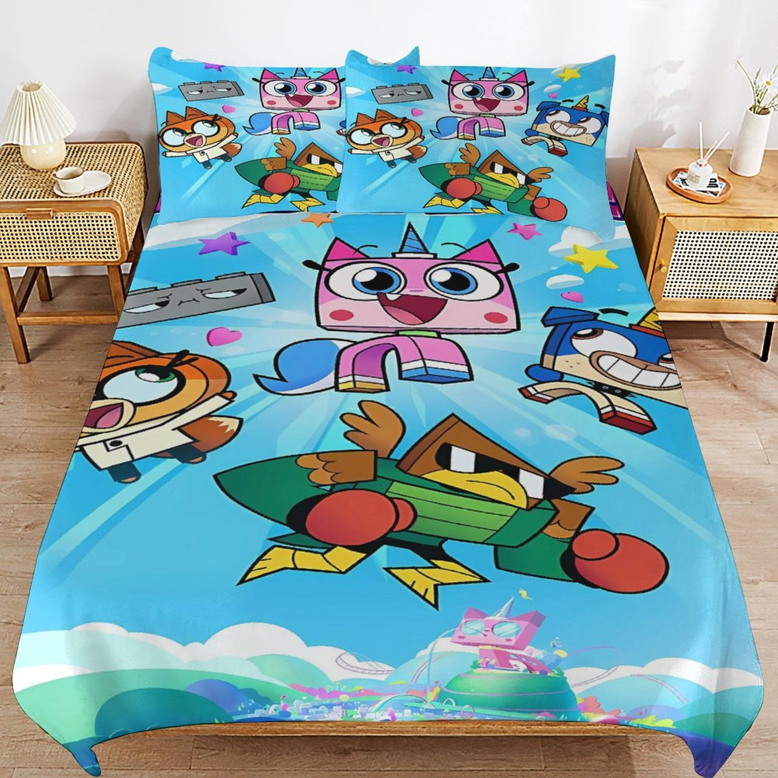 Unikitty! Bed Duvet Cover Microfiber Bedding Sets 3D Printed ...