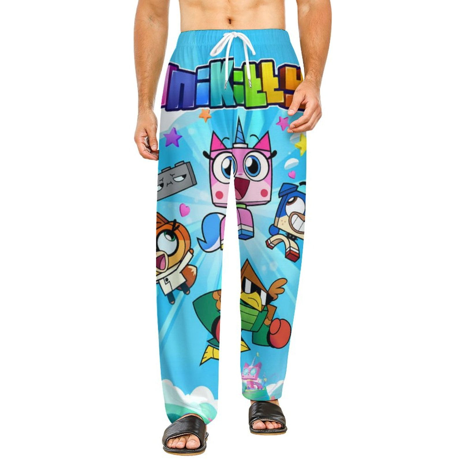 Unikitty Home Pajamas Sleep Pants Teen Sleeping Pants for Women Men ...