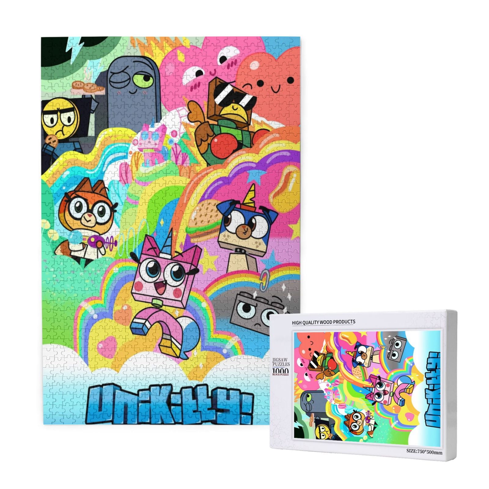 Unikitty Jigsaw Puzzle,1000 puzzle pieces Gift Toys Art Home Decor ...