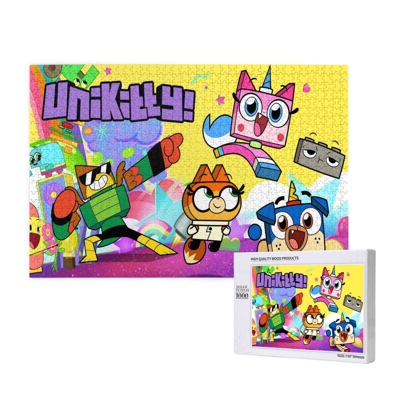 Unikitty Jigsaw Puzzle,1000 puzzle pieces Gift Toys Art Home Decor ...