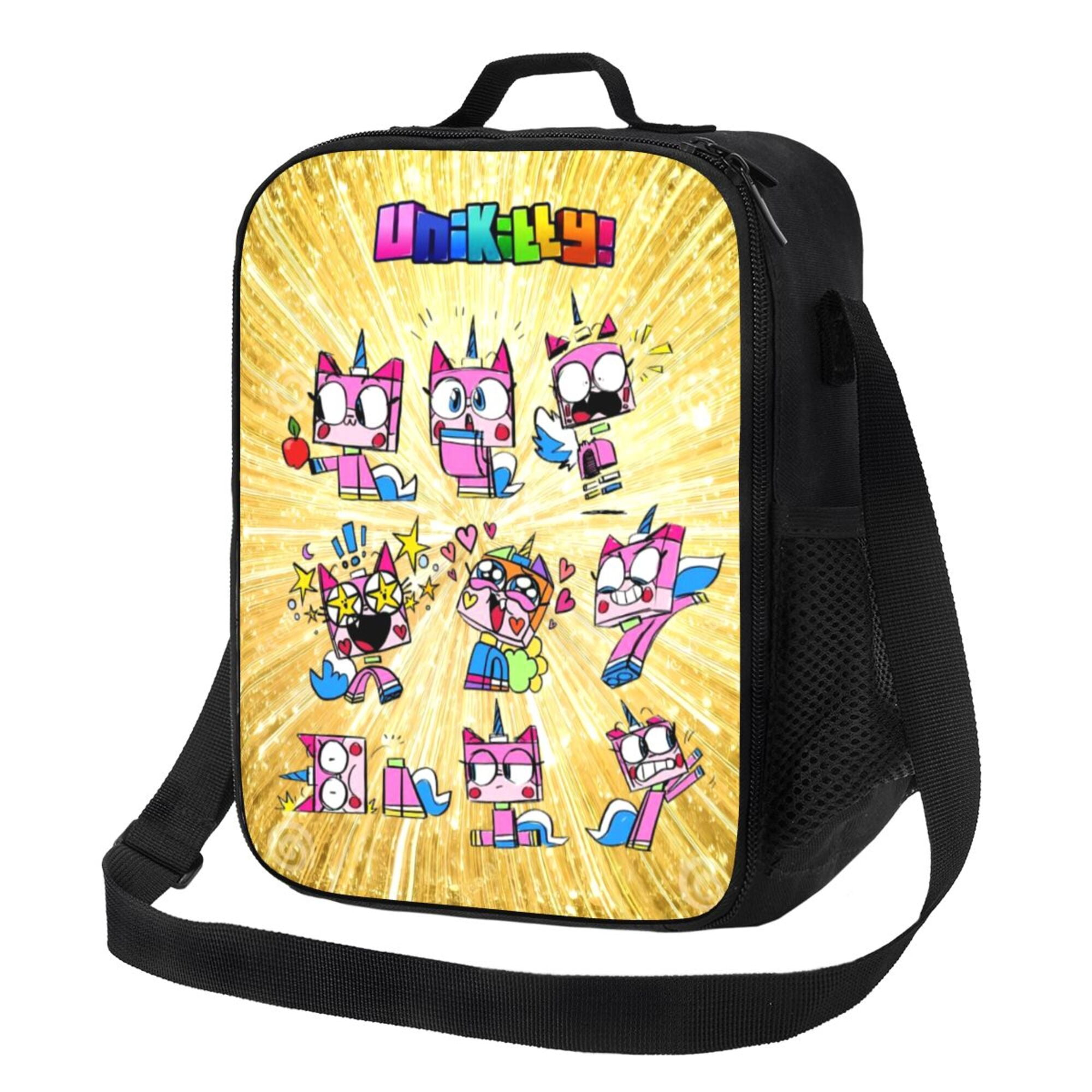 Unikitty! Lunch Bag Lunch Box Lightweight Durable Lunch Tote Bag ...