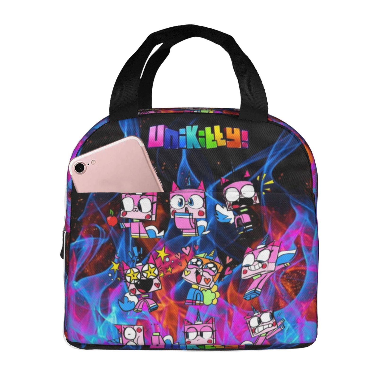 Unikitty! Lunch Bag Reusable Insulated Lunch Box Portable Tote ...