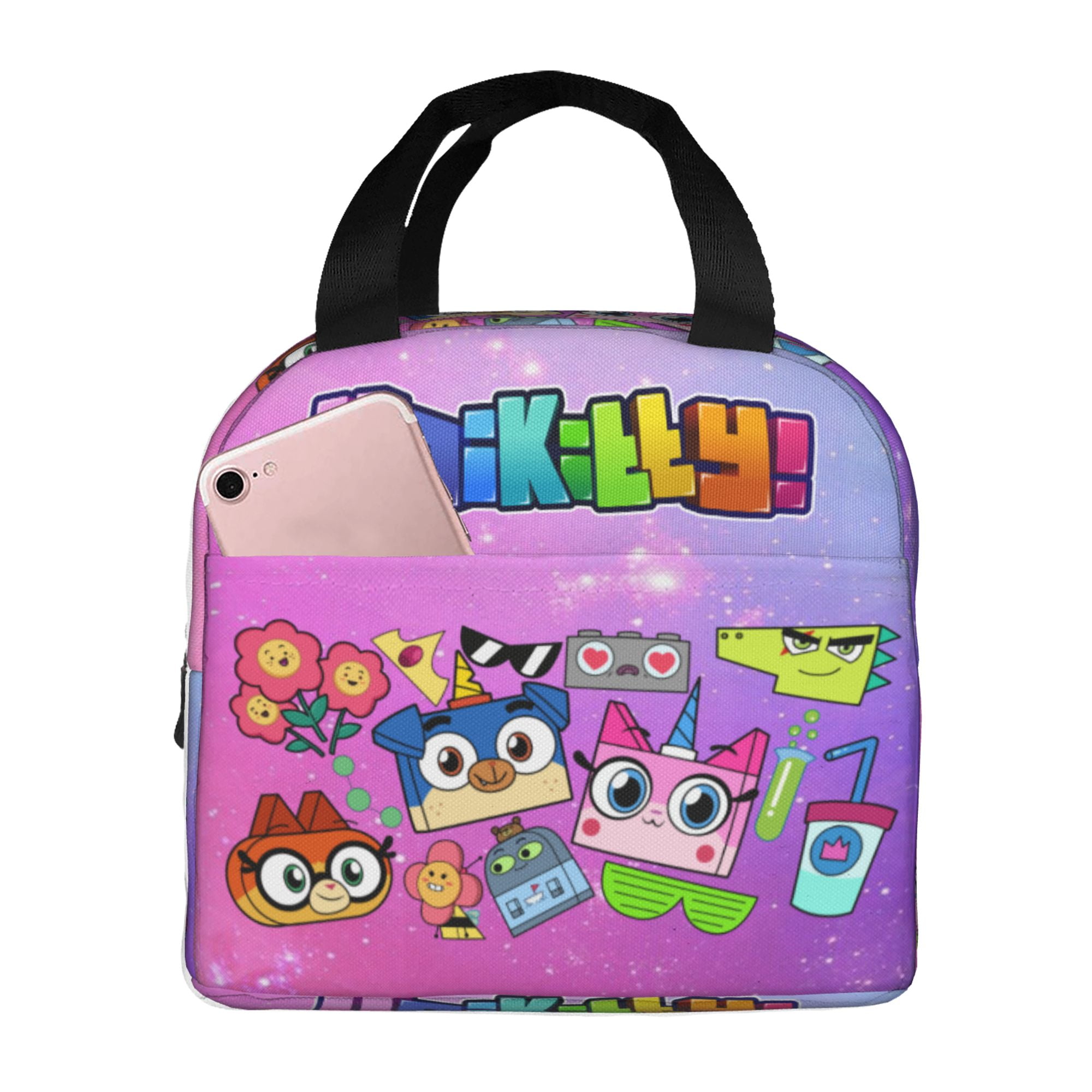 Unikitty! Lunch Bag Tote Bag Insulated Lunch Box Picnic Beach Fishing ...
