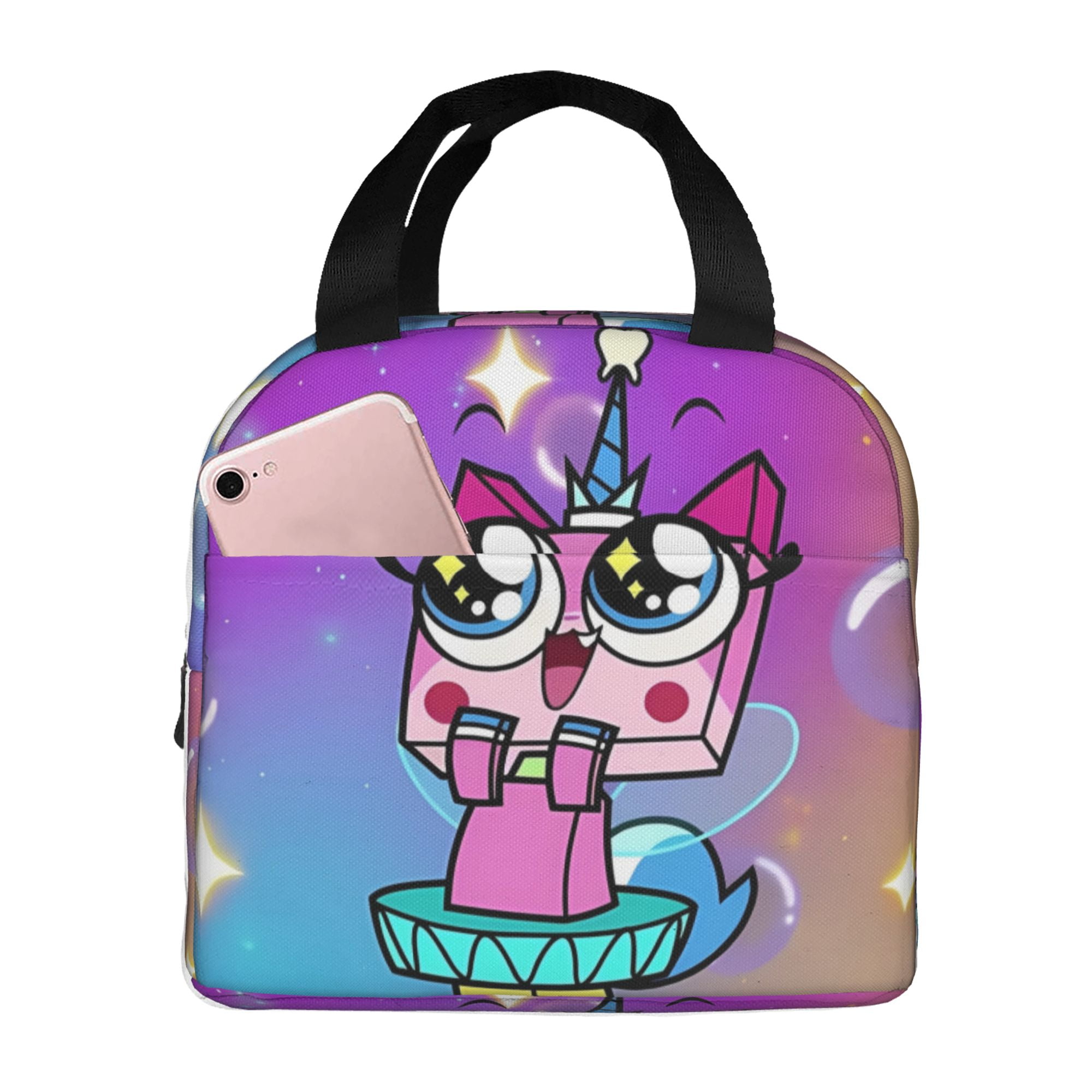 Unikitty! Lunch Bag Tote Bag Insulated Lunch Box Picnic Beach Fishing ...