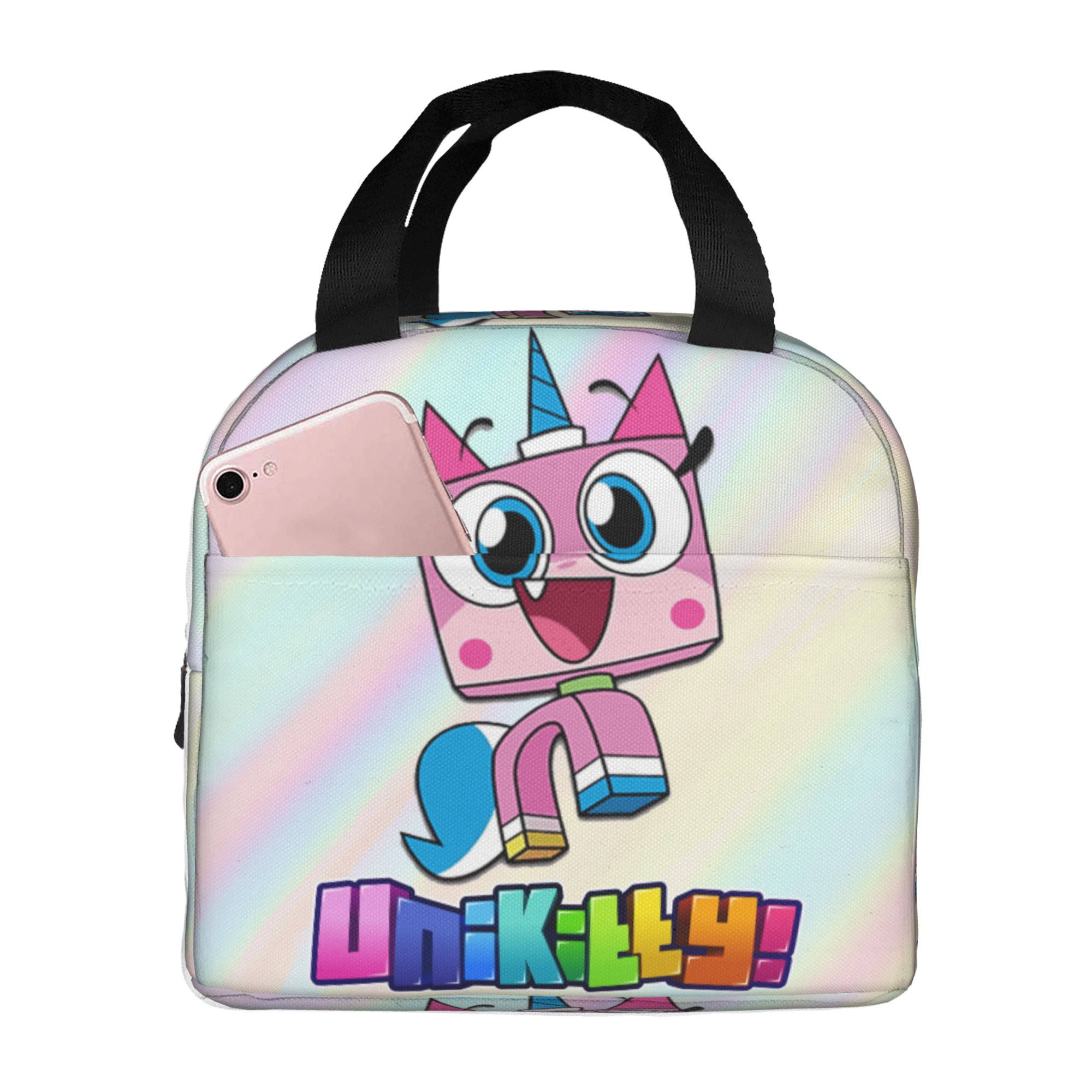 Unikitty! Lunch Bag Tote Bag Insulated Lunch Box Picnic Beach Fishing ...