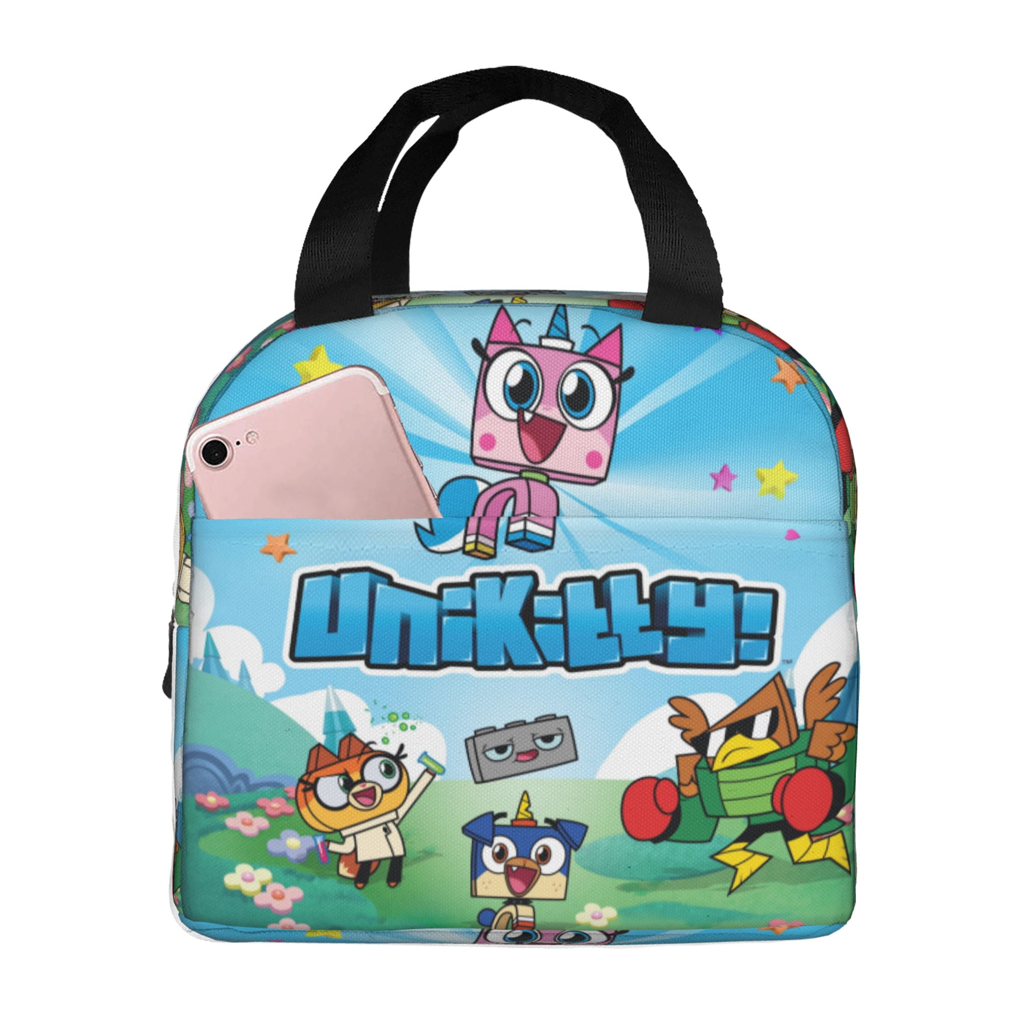 Unikitty! Lunch Bag Tote Bag Insulated Lunch Box Picnic Beach Fishing ...