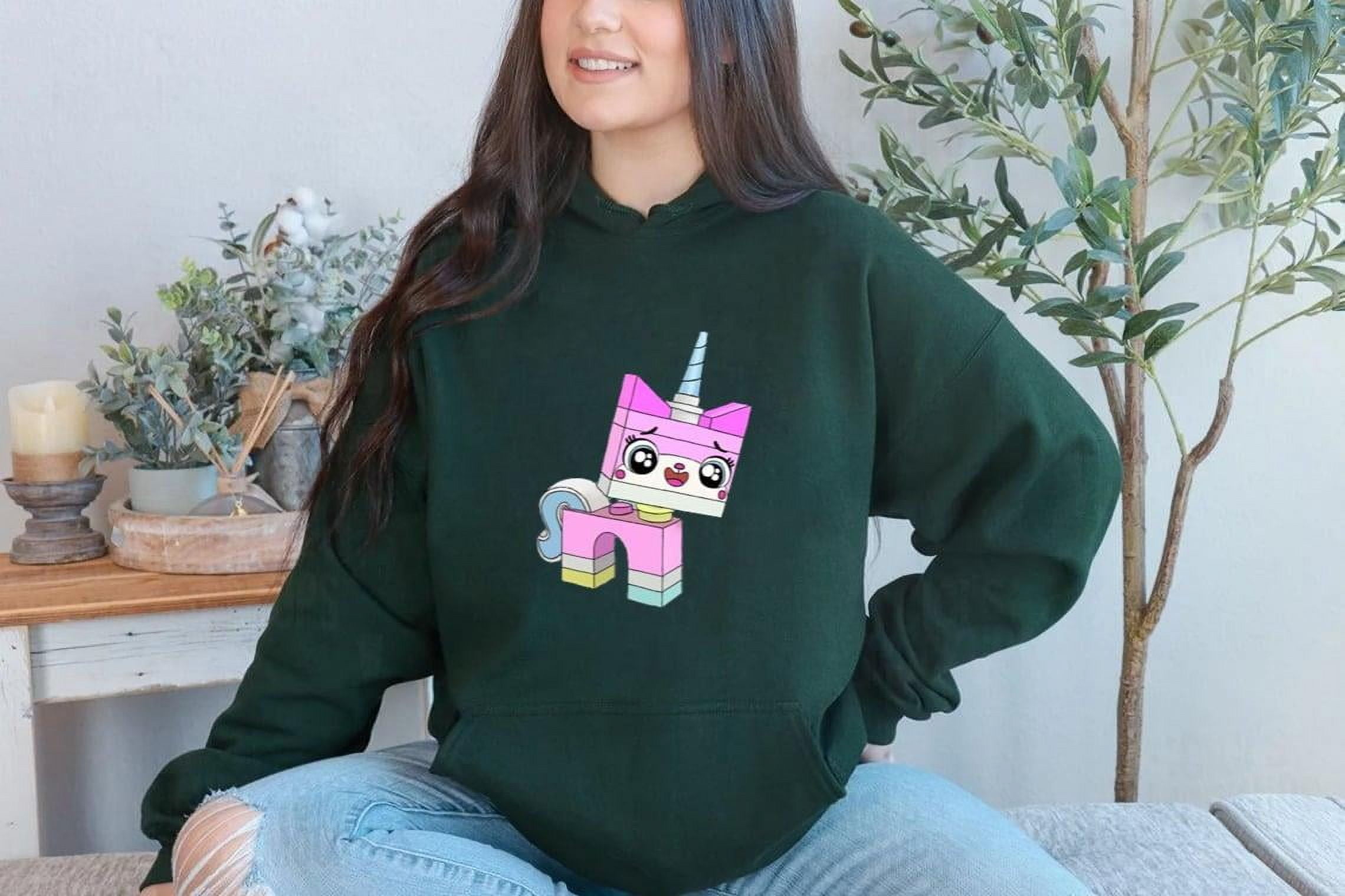 Unikitty Magic Hoodie Unicorn Cat Fantasy Graphic for Cute Fans, for ...