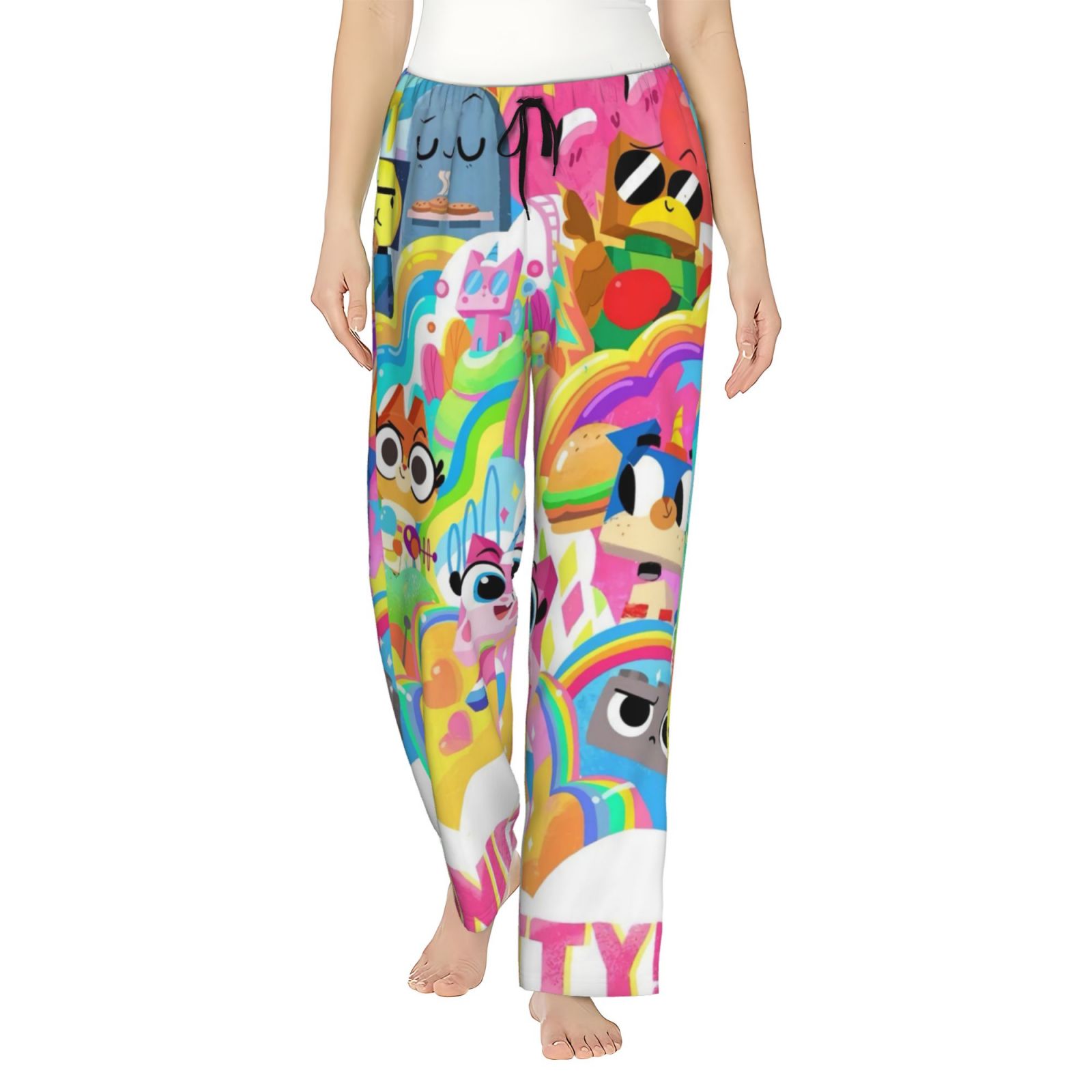 Unikitty Women's Pajama Pants Soft Comfy Causal Pajama Bottoms Cartoon ...
